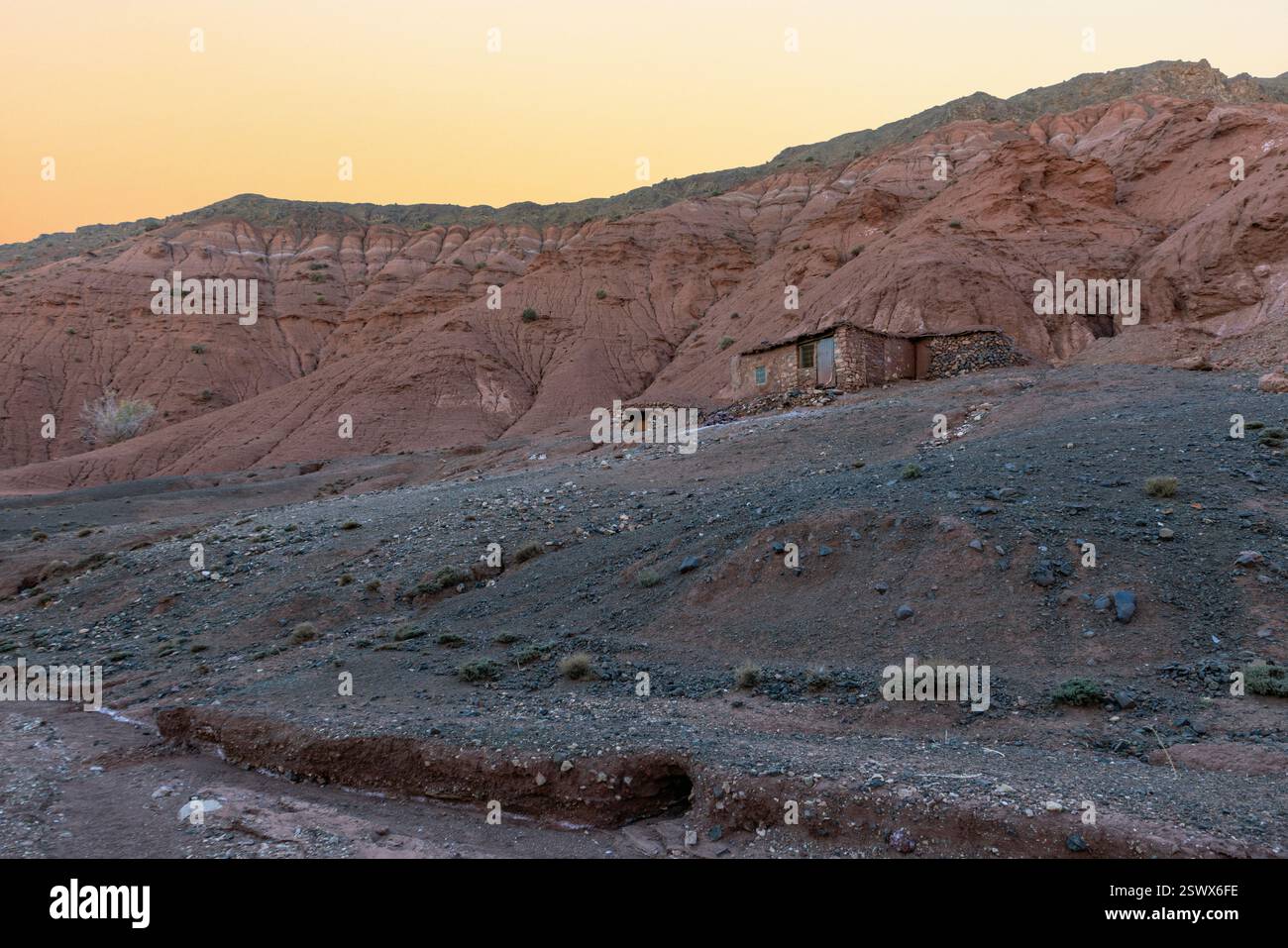 The Ancient Salt Mine of Telouet in the High Atlas region of Morocco ...