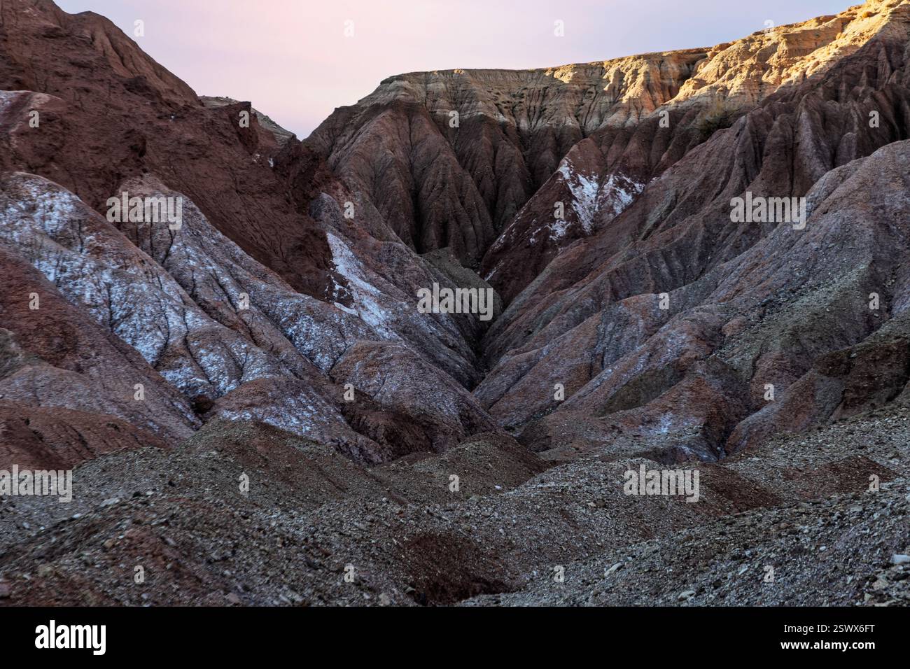 The Ancient Salt Mine of Telouet in the High Atlas region of Morocco ...