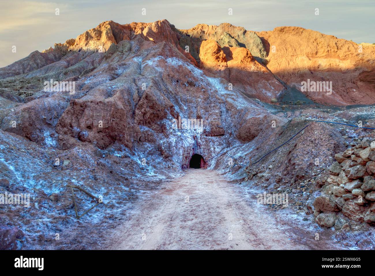 The Ancient Salt Mine of Telouet in the High Atlas region of Morocco ...