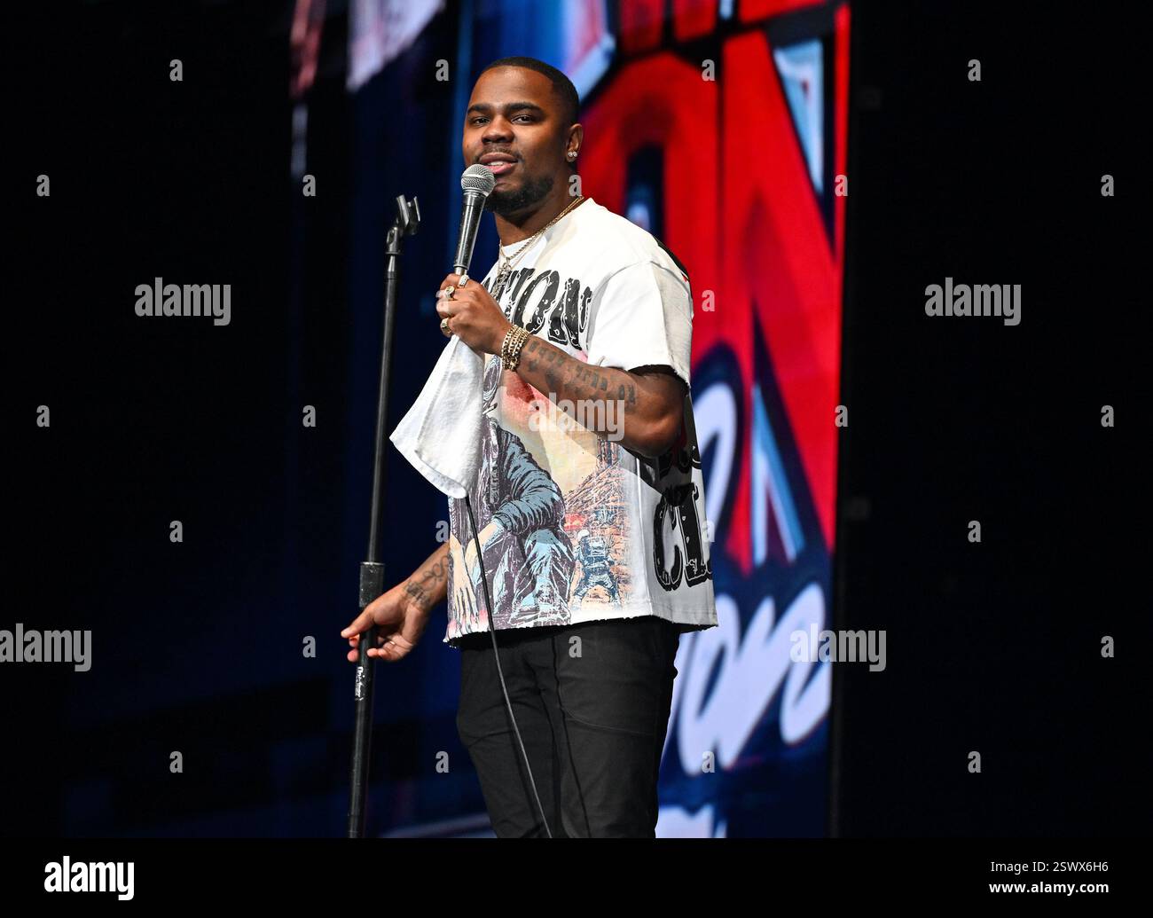 Sunrise FL, USA. 21st Feb, 2025. HaHa Davis performs during The We Them ...