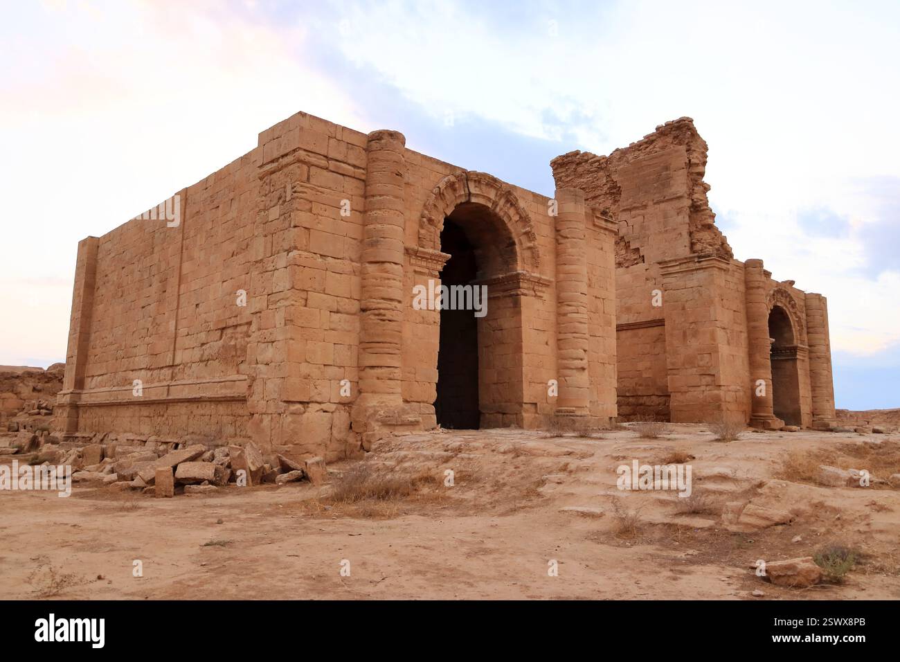 Hatra in Iraq, ancient city in Upper Mesopotamia located in present-day ...