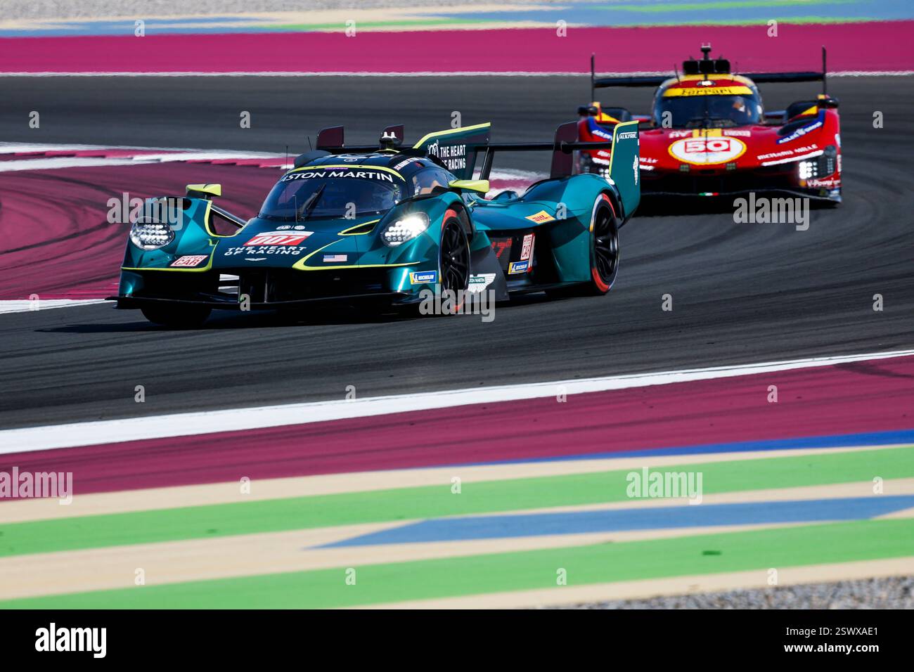 Lusail, Qatar. 22nd Feb, 2025. 007 TINCKNELL Harry (gbr), GUNN Ross ...