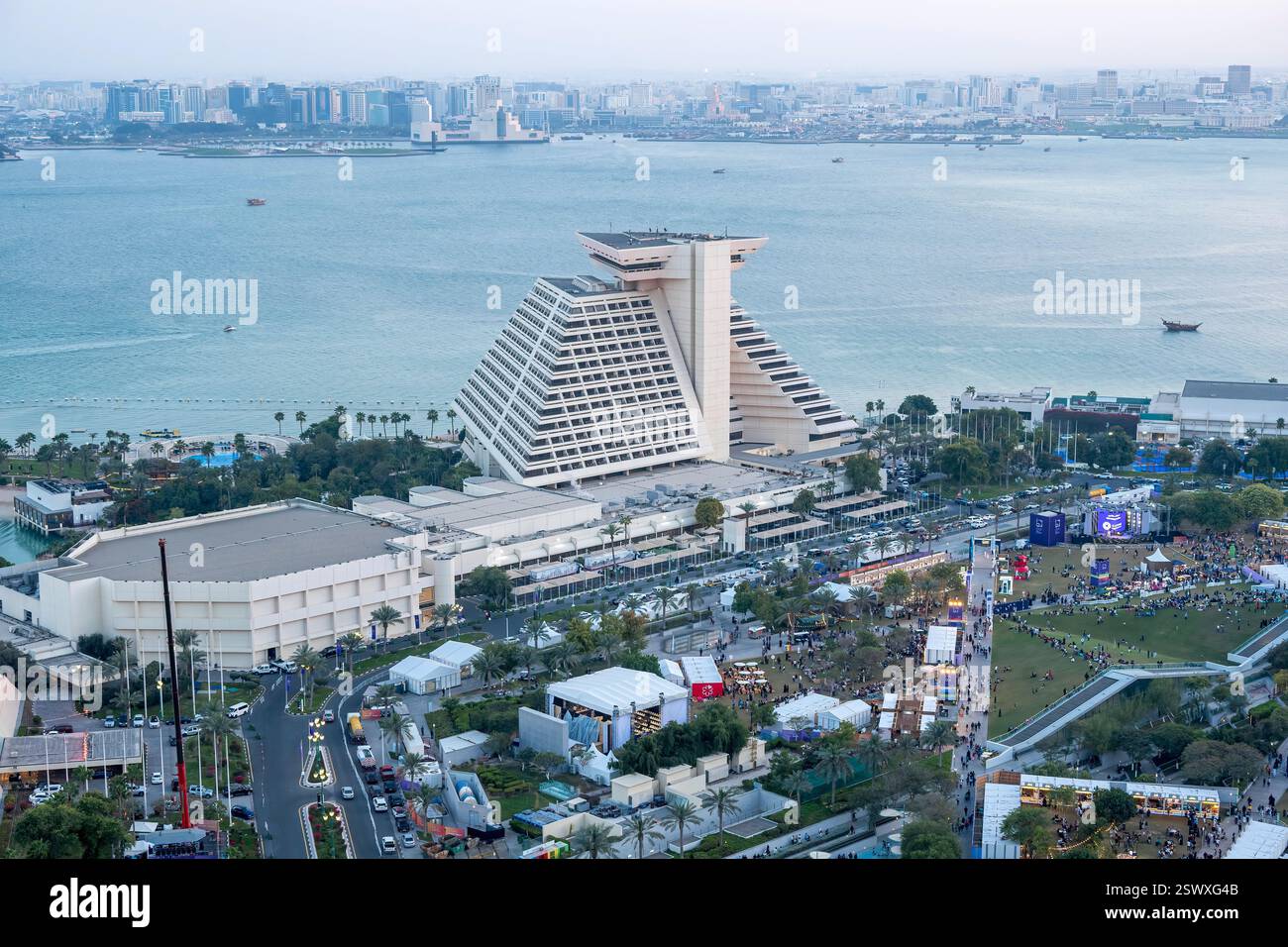 The Sheraton Grand Doha Resort Convention Hotel is a five-star luxury ...