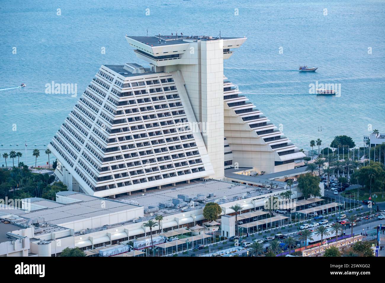 The Sheraton Grand Doha Resort Convention Hotel is a five-star luxury ...