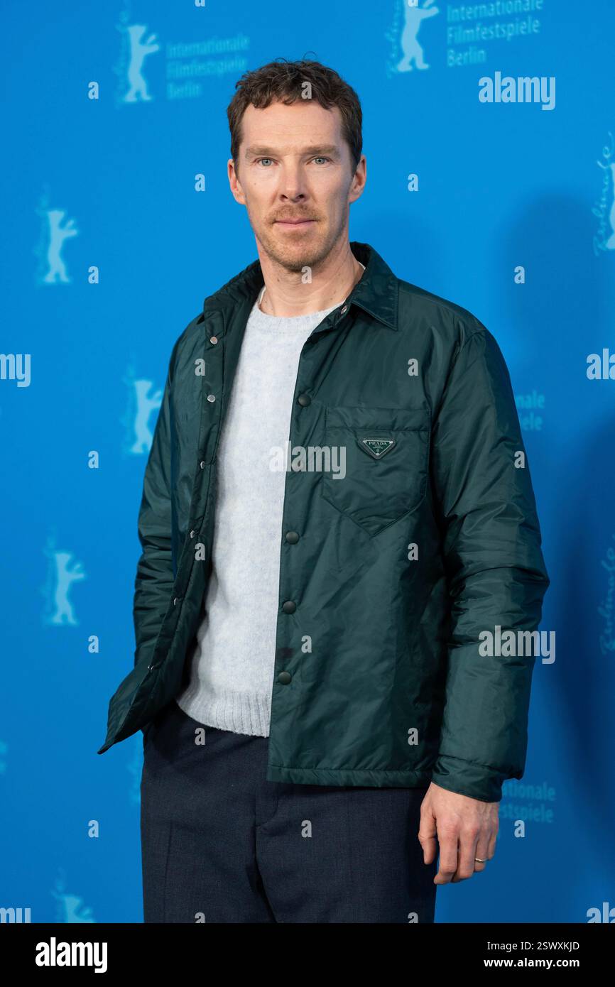 Benedict Cumberbatch poses for photographers at the photo call for the ...
