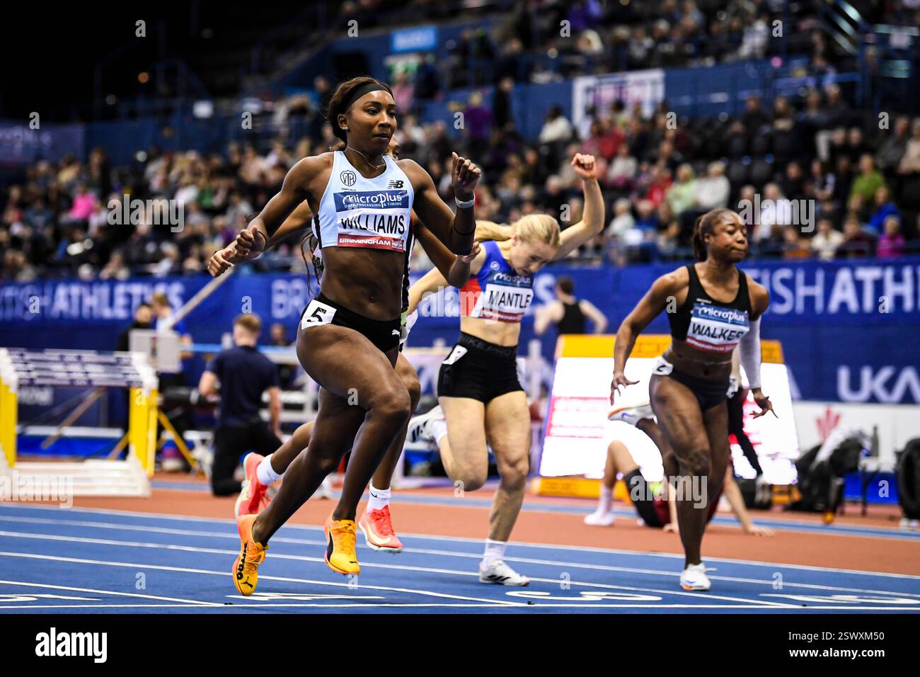 22nd February 2025; Utilita Arena, Birmingham, England; 2025 UK Indoor Athletics Championships ...