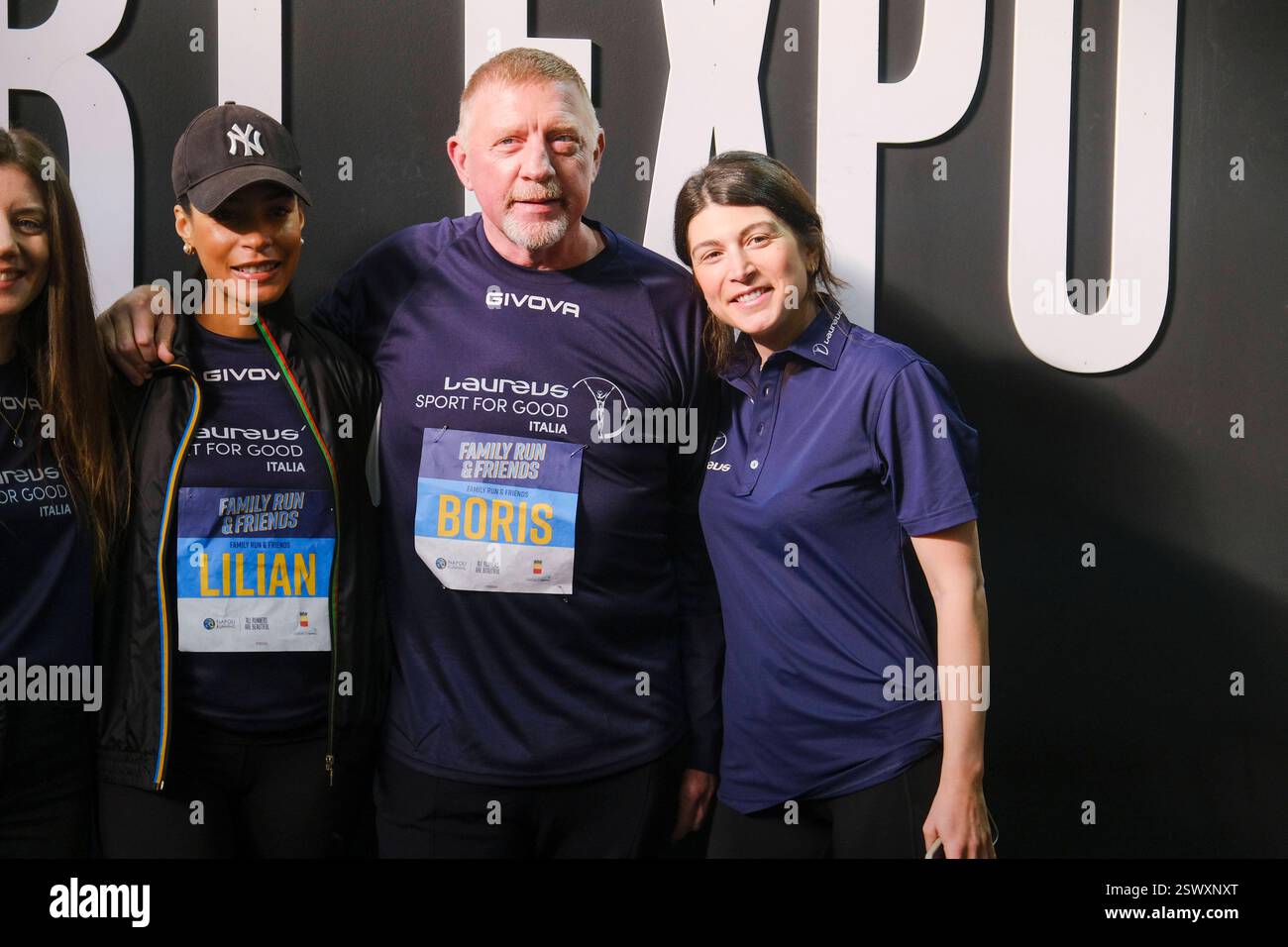 Boris Franz Becker and lilian de carvalho monteiro in naples Boris ...