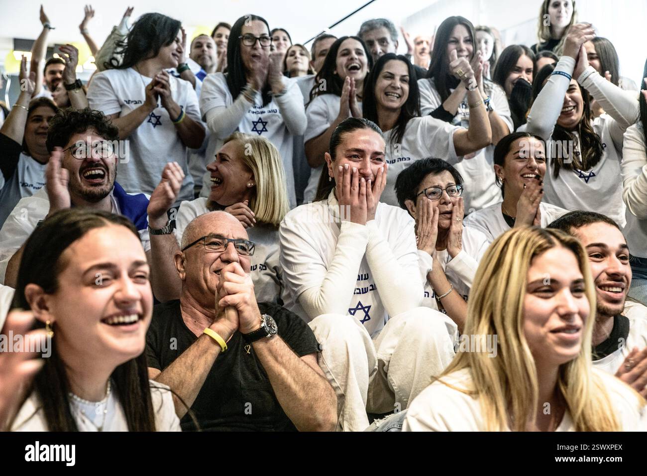 Siblings and grandmother of Israeli hostage Omer Shem Tov joined by ...