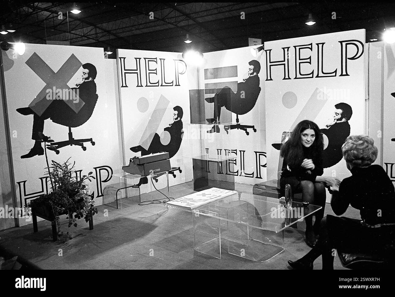 Vintage office equipment at Expo Office 69, Buenos Aires, Argentina ...