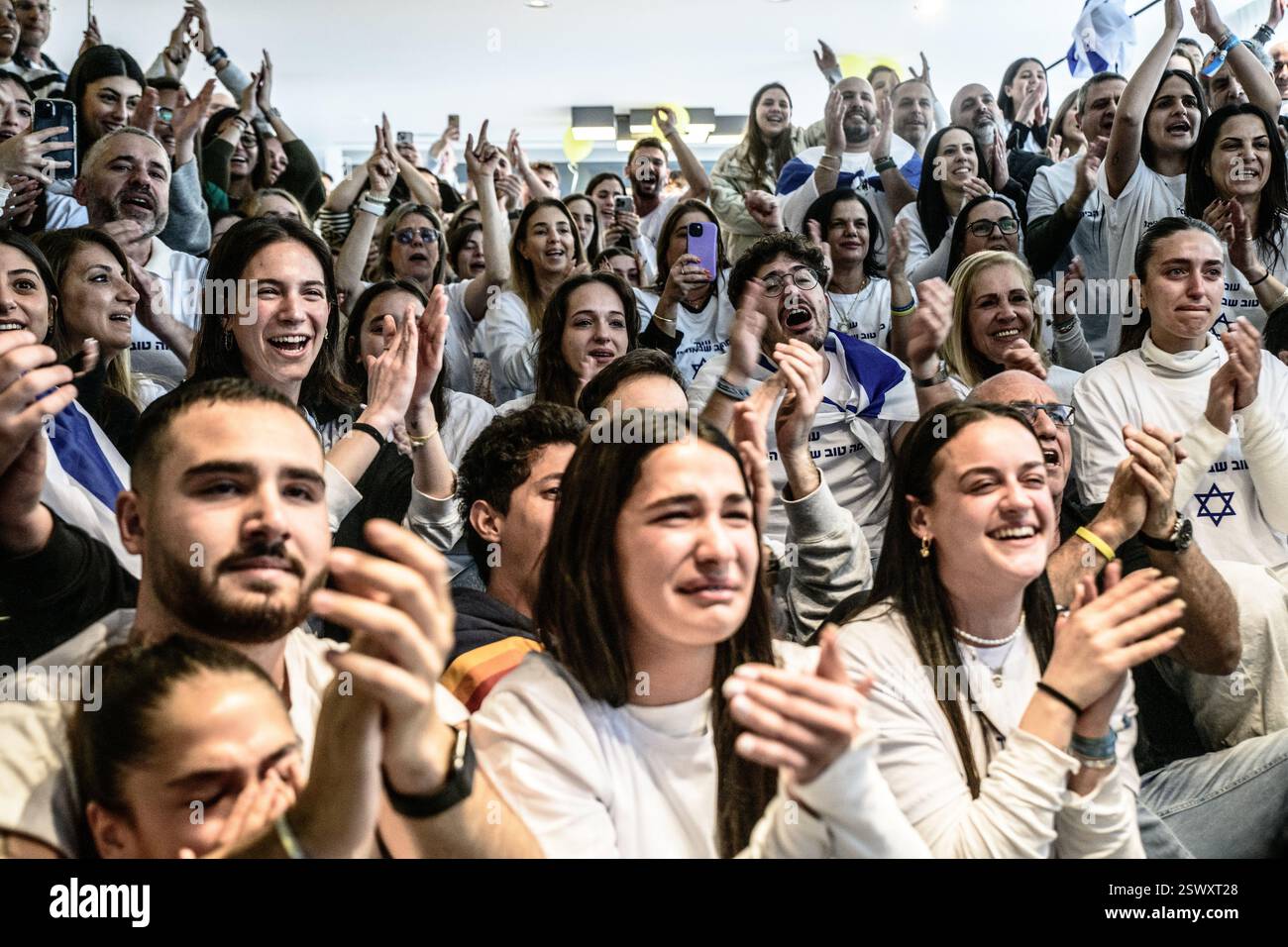 Siblings and grandmother of Israeli hostage Omer Shem Tov joined by ...