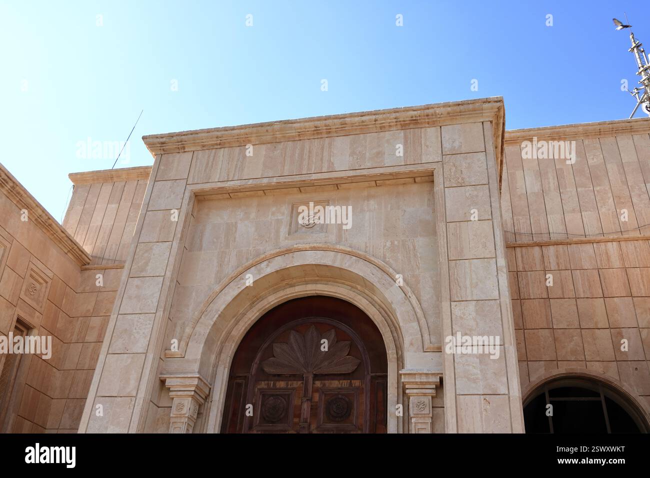 Hillah, Babylon in Iraq - November 13 2024: the palace of the former ...