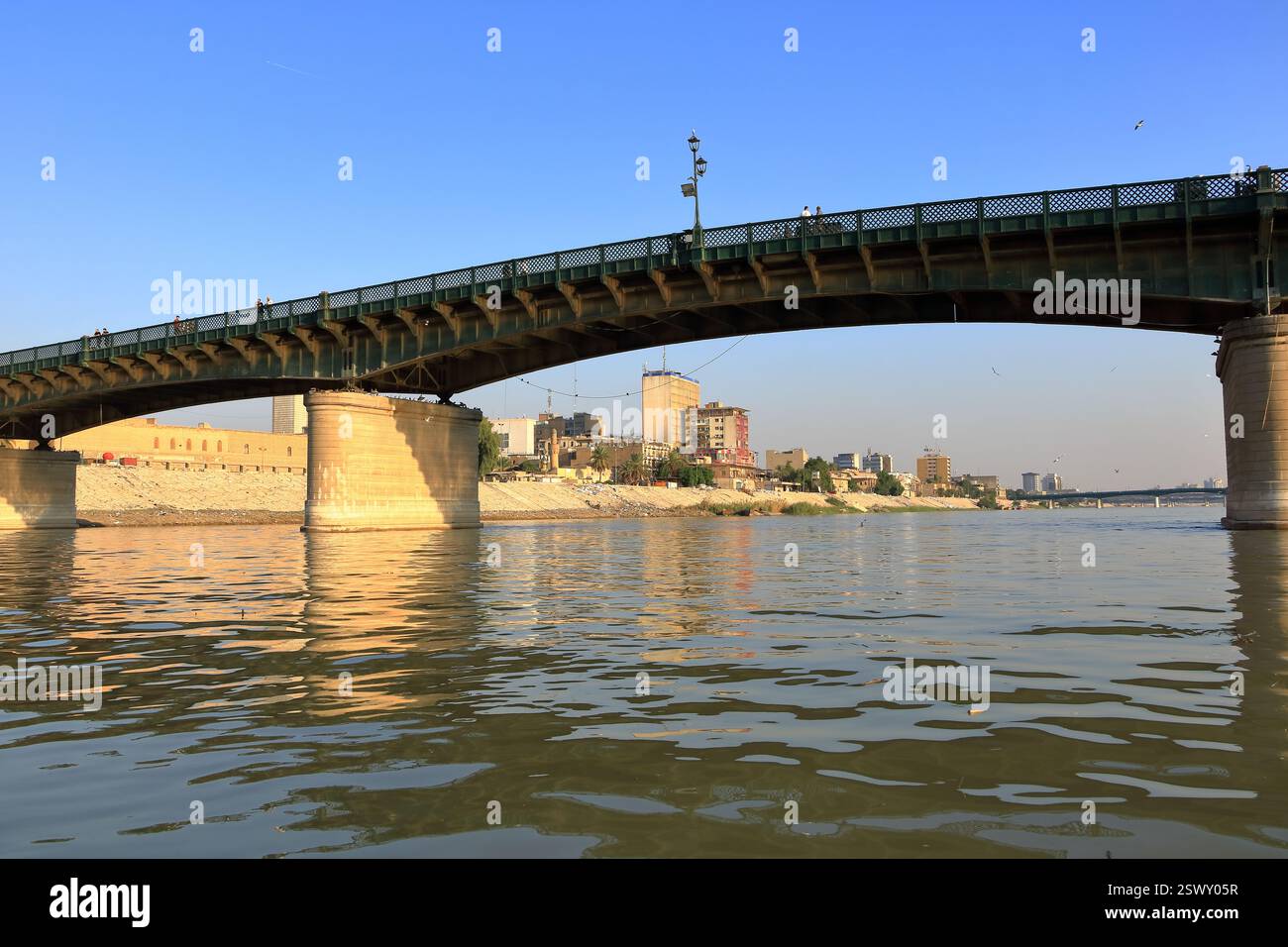 Baghdad, Bagdad in Iraq - November 15 2024: Outdoor view of Tigris ...