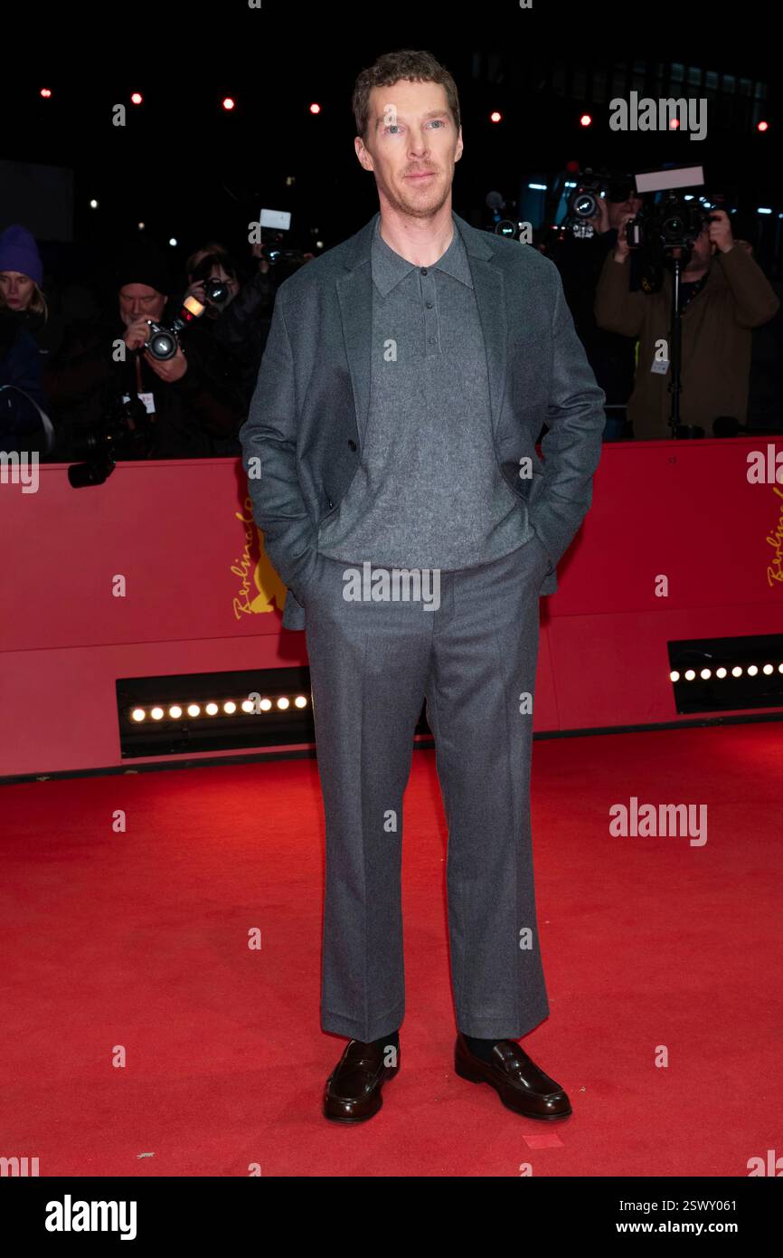 Benedict Cumberbatch poses for photographers upon arrival on the red ...