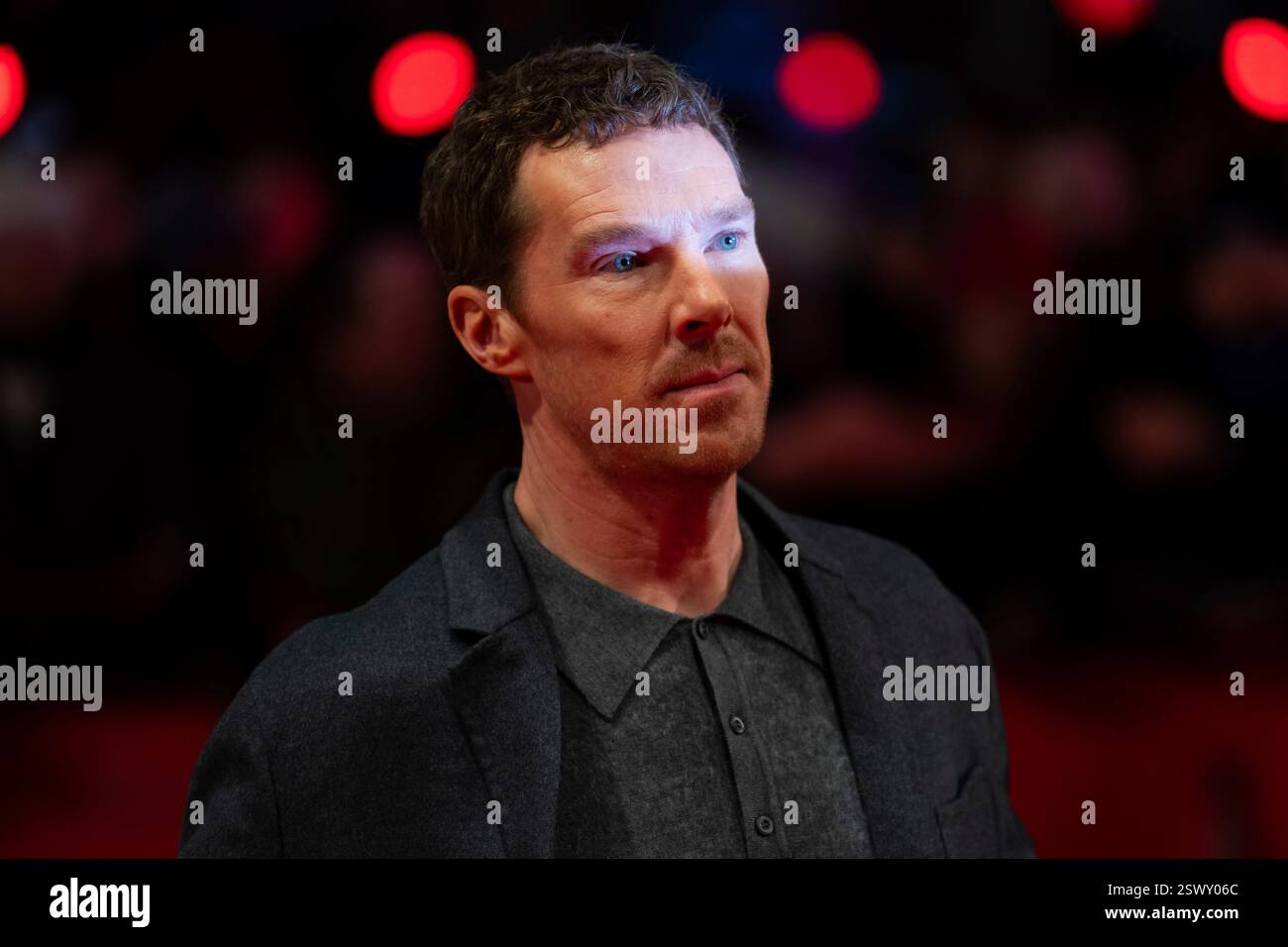 Benedict Cumberbatch poses for photographers upon arrival on the red ...