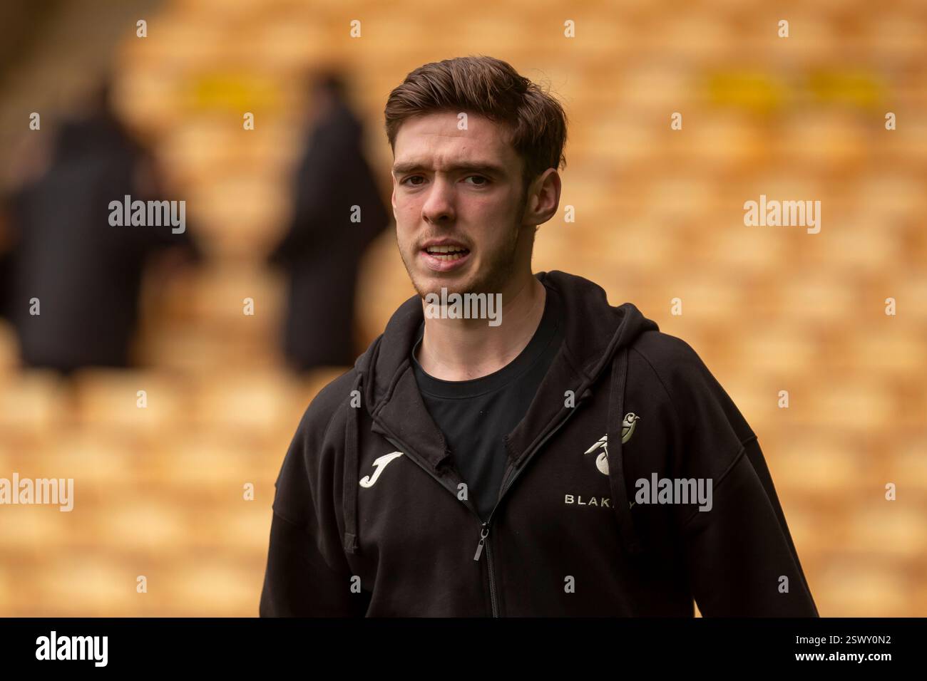 Ruairi McConville of Norwich City arrives before the Sky Bet ...