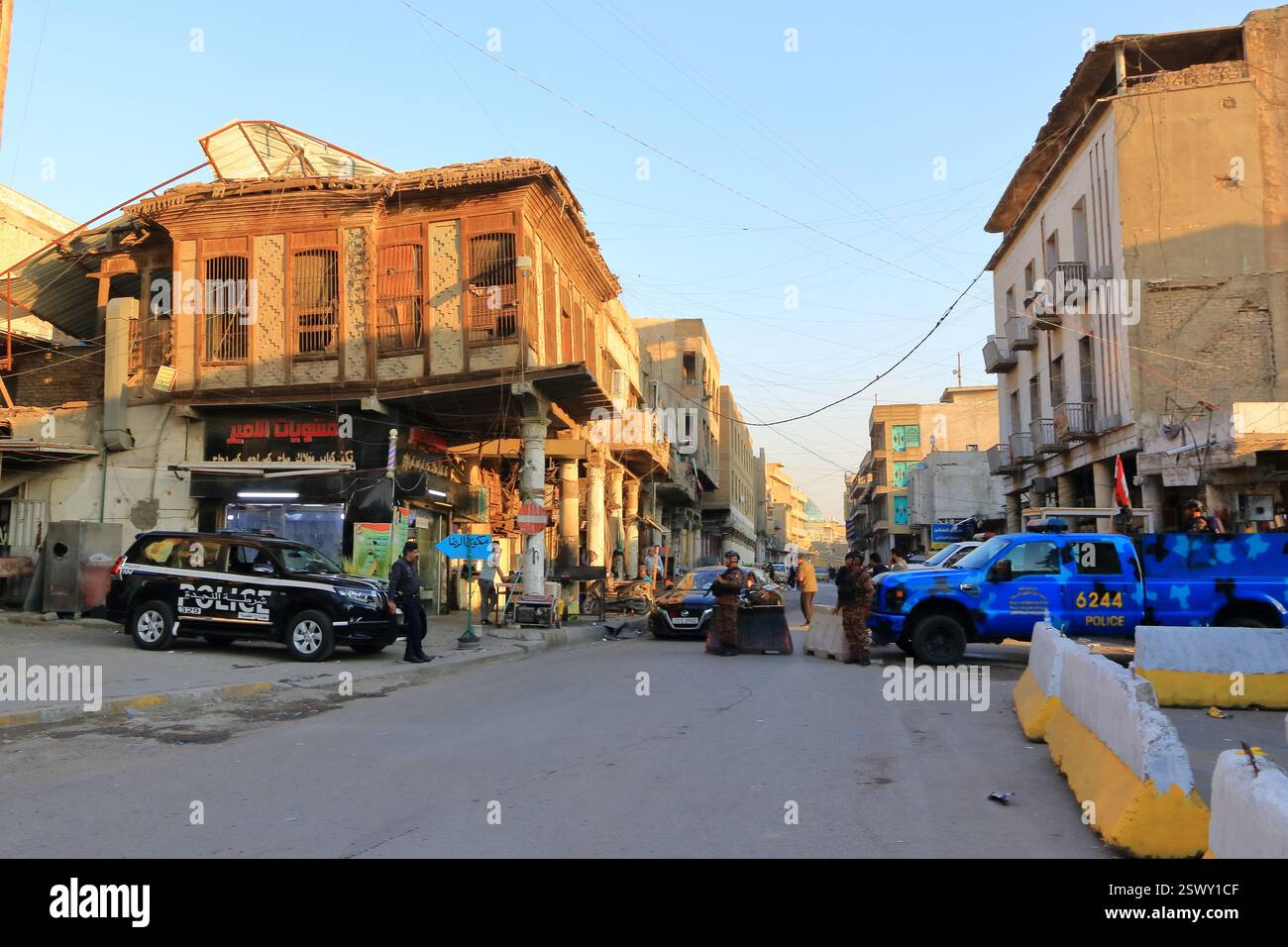 Baghdad, Bagdad in Iraq - November 15 2024: every day life with cars on ...