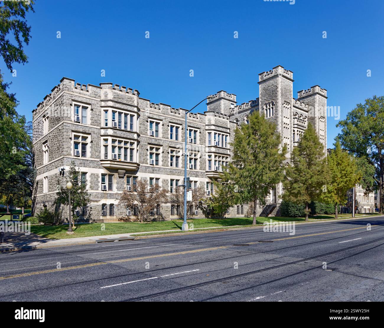 Gibbons Hall is a Collegiate Gothic-style dormitory, built in 1911, at ...