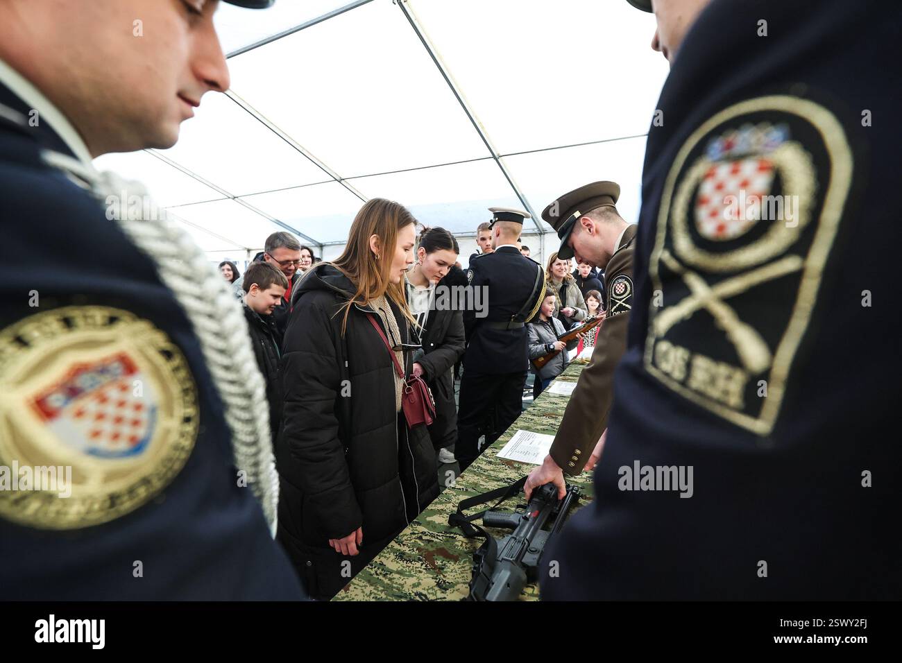 Open day Honorary - protection battalion. Visitors will be introduced ...