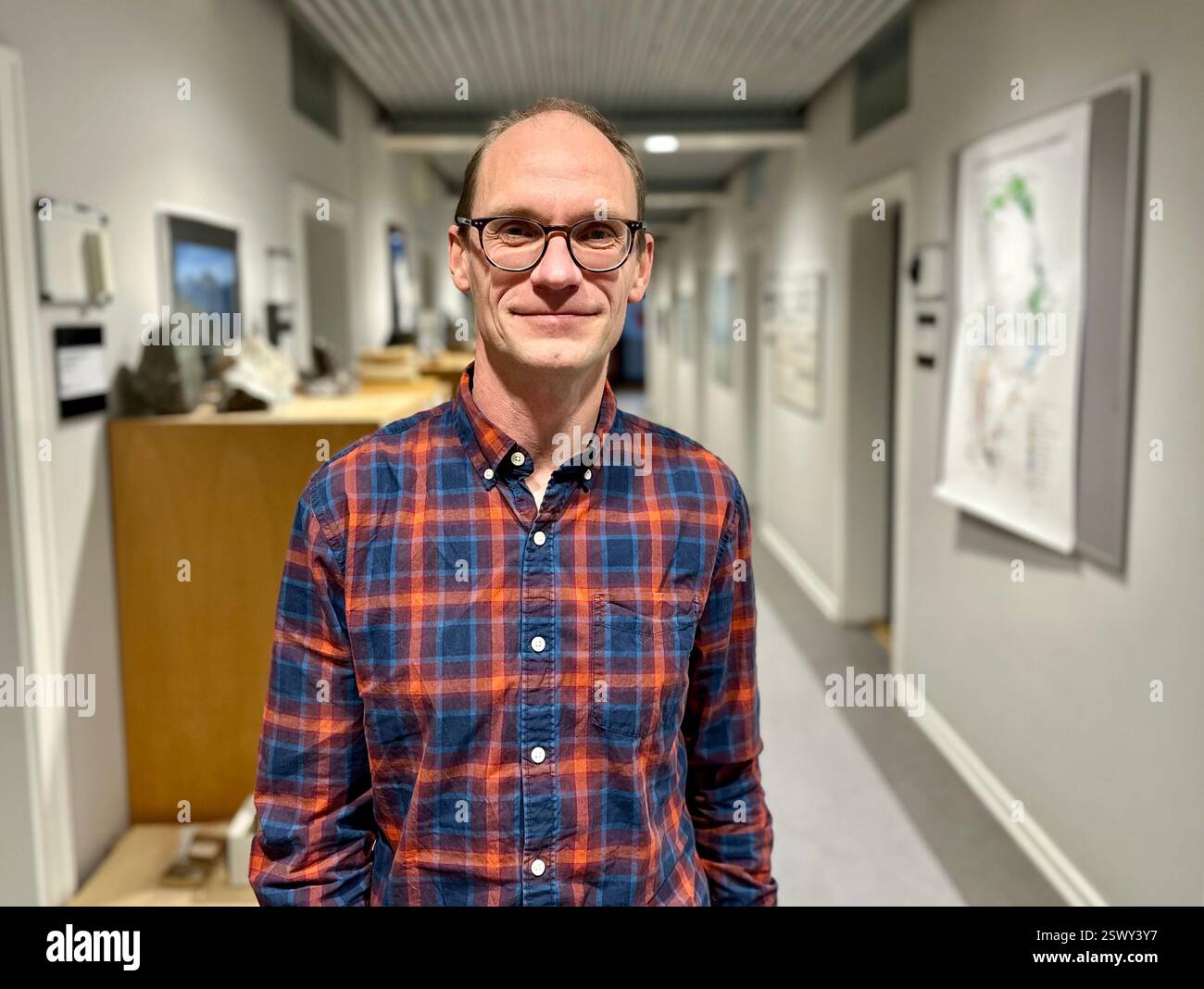 PRODUCTION - 27 January 2025, Denmark, Kopenhagen: Mineral researcher ...