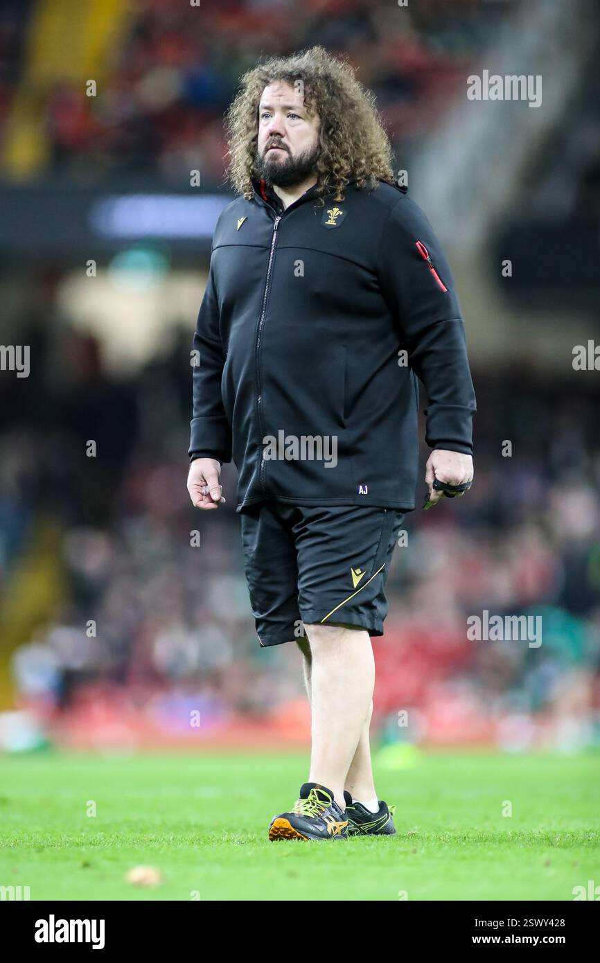 Wales Scrum Consultant Adam Jones ahead of the 2025 Guinness 6 Nations ...