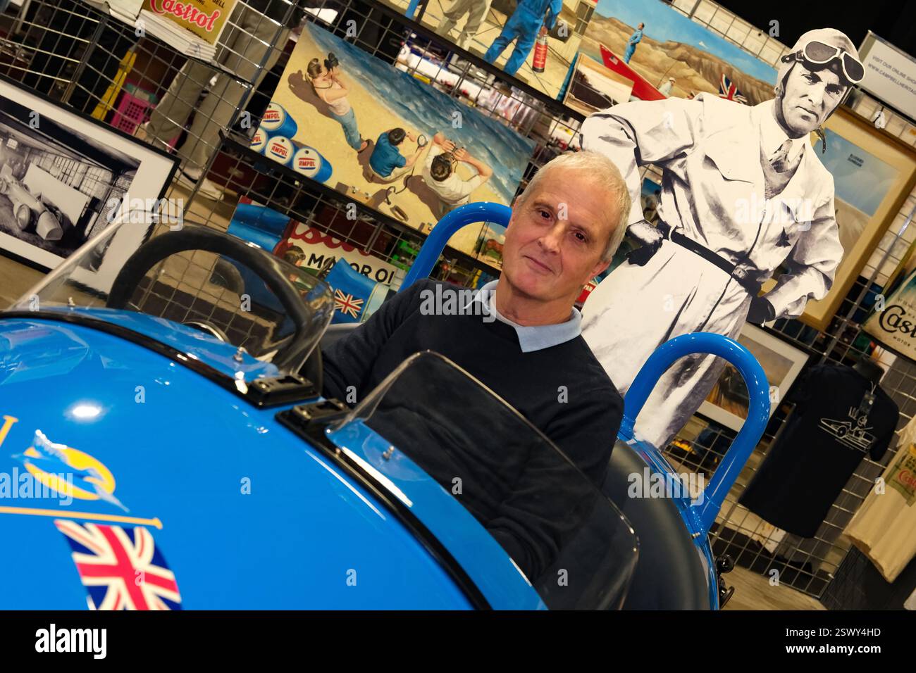 Coventry, UK. Saturday, Feb 24, 2025. Race Retro celebrates historic ...