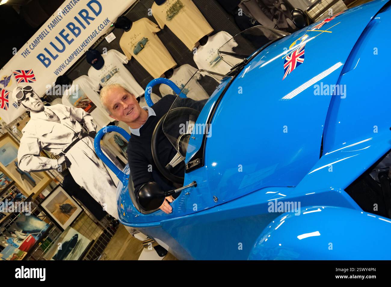 Coventry, UK. Saturday, Feb 24, 2025. Race Retro celebrates historic ...