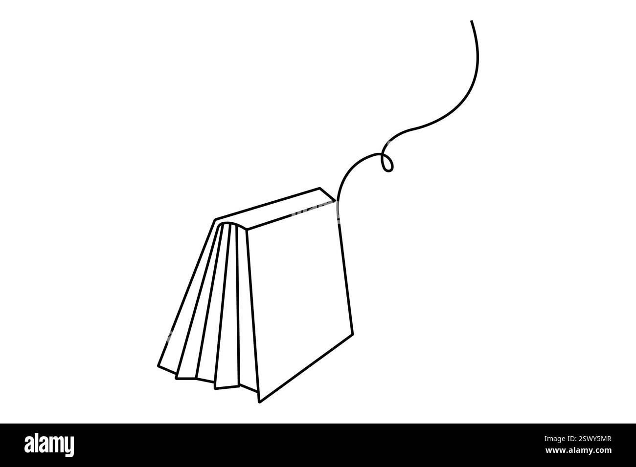 Open book continuous one line drawing and simple vector design Stock ...