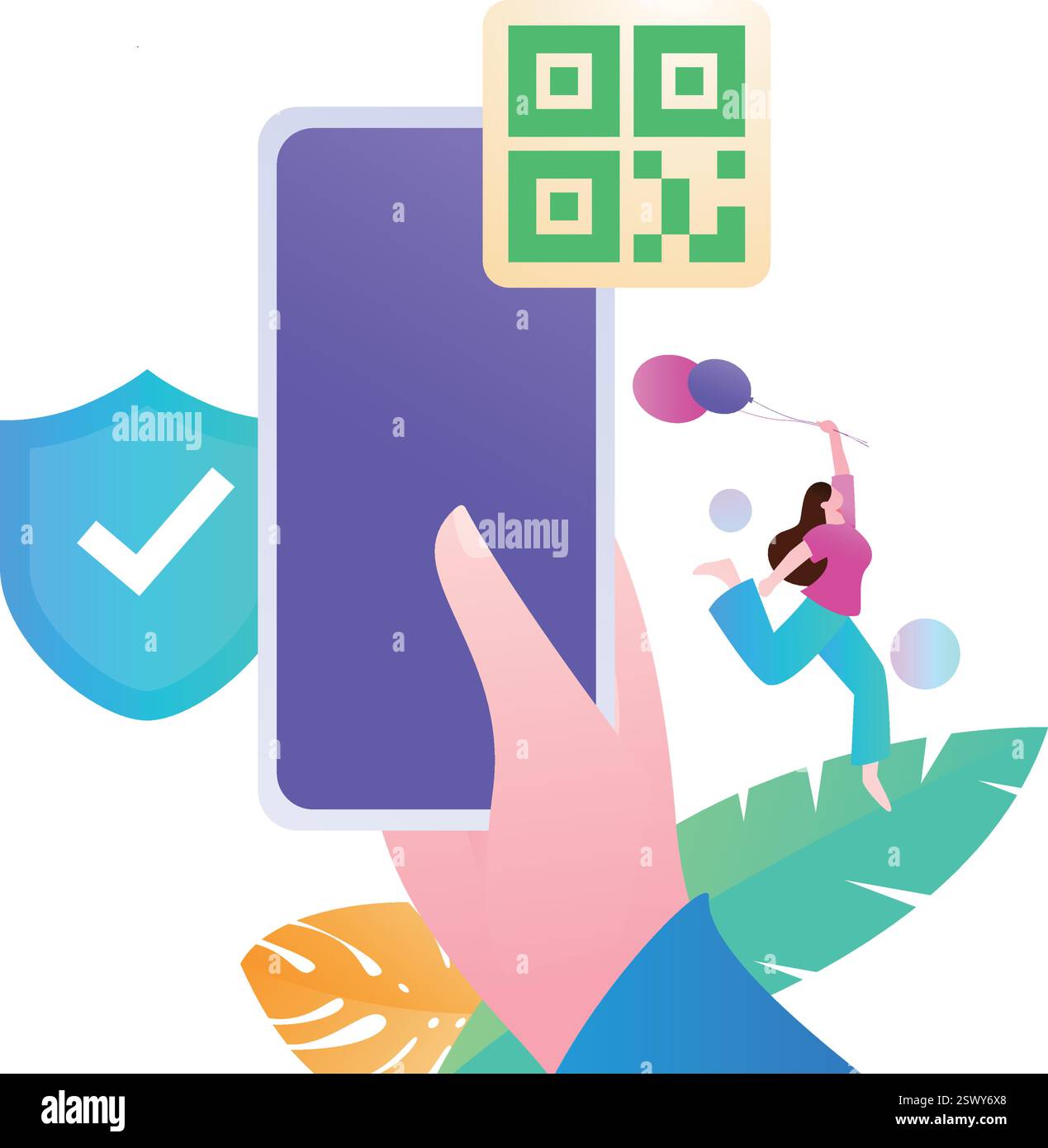 Green code doctor epidemic prevention and anti-epidemic flat vector ...