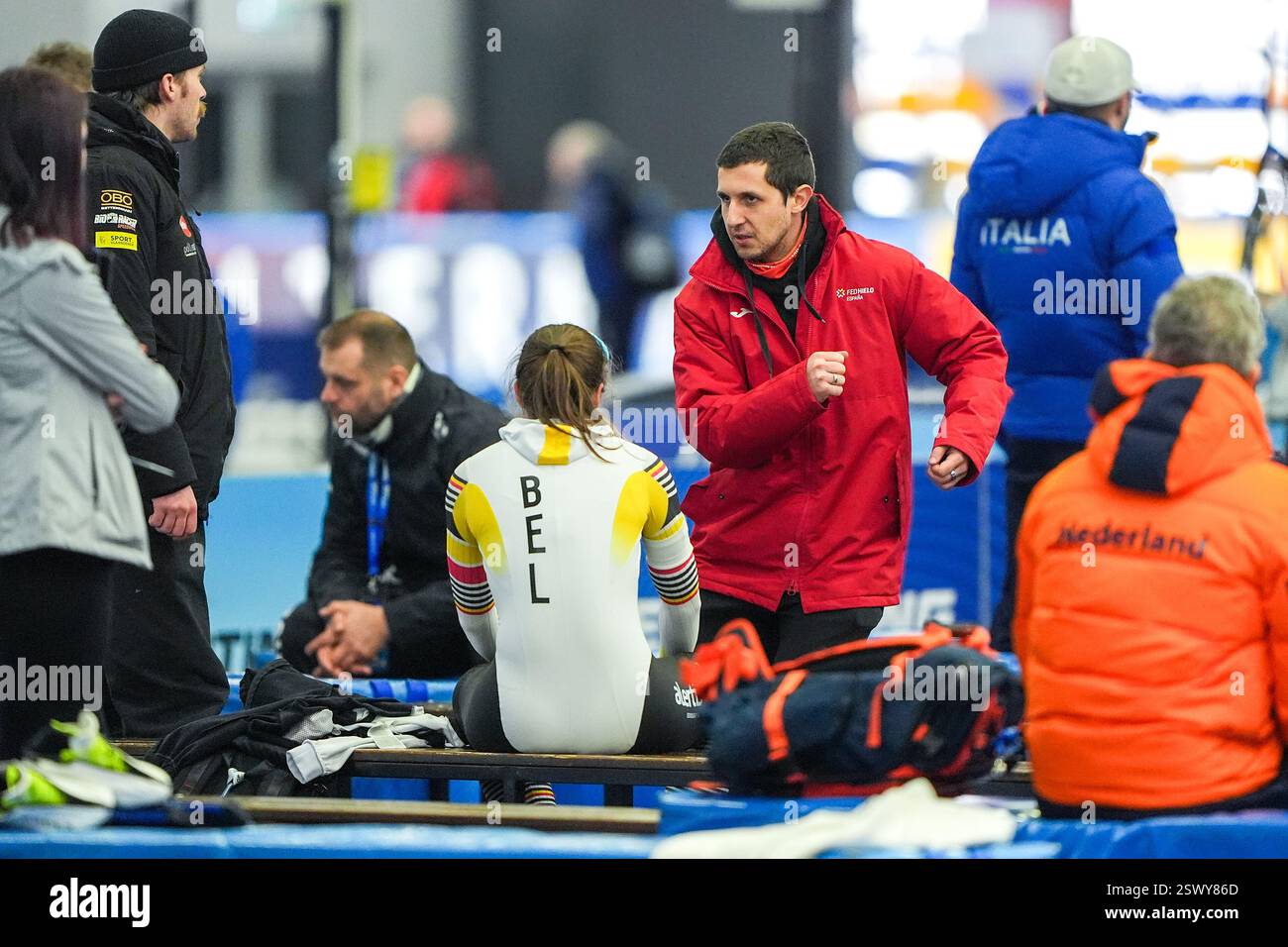 Tomaszow Mazowiecki, Poland. 22nd Feb, 2025. TOMASZOW MAZOWIECKI ...