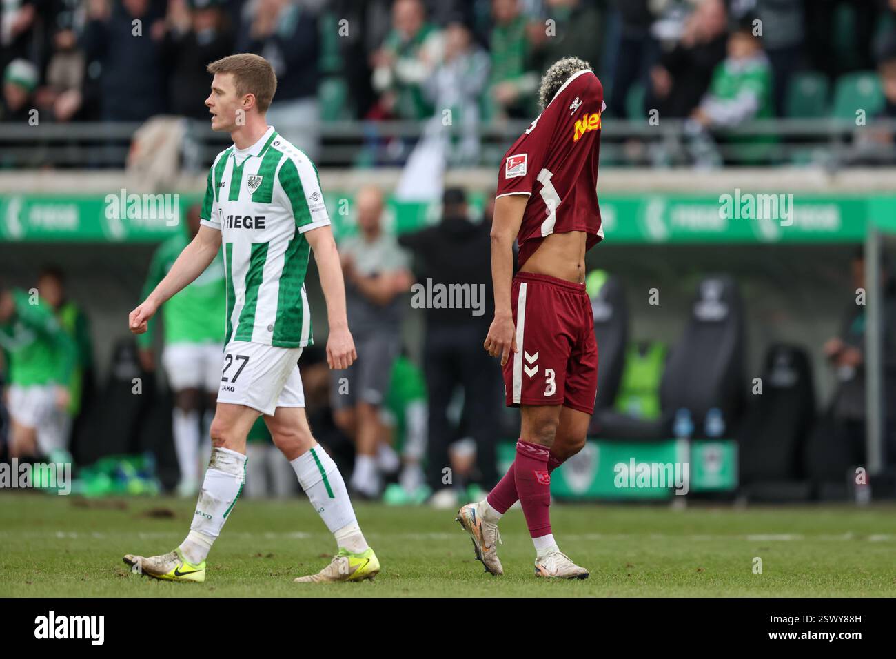 22 February 2025, North Rhine-Westphalia, Münster: Soccer: Bundesliga 2 ...