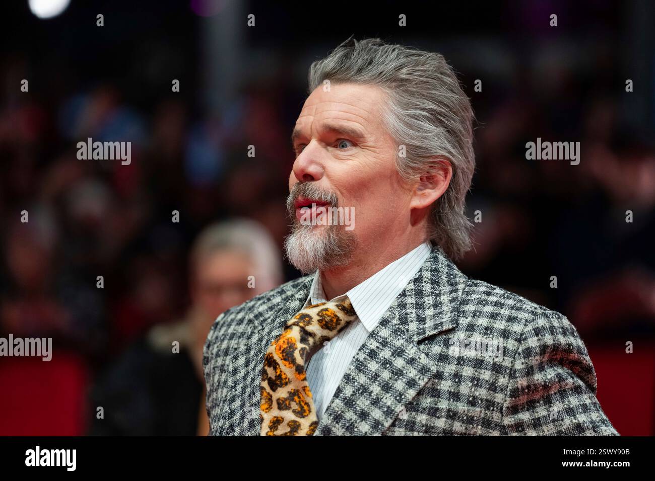 Ethan Hawke poses for photographers upon arrival on the red carpet for ...