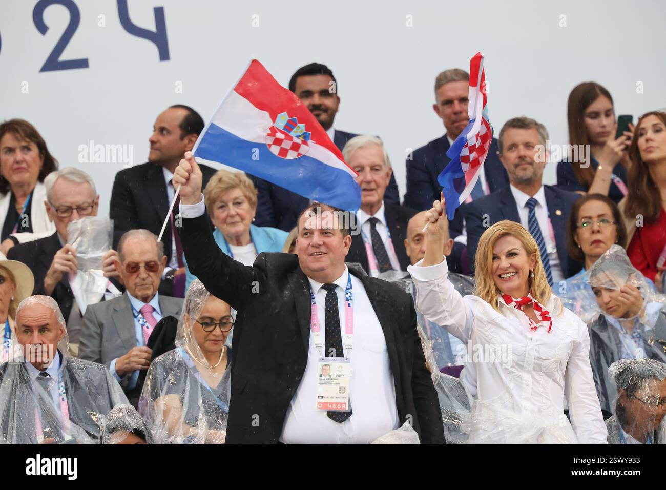 July 26th, 2024 - Paris, France: former President of Croatia Kolinda ...