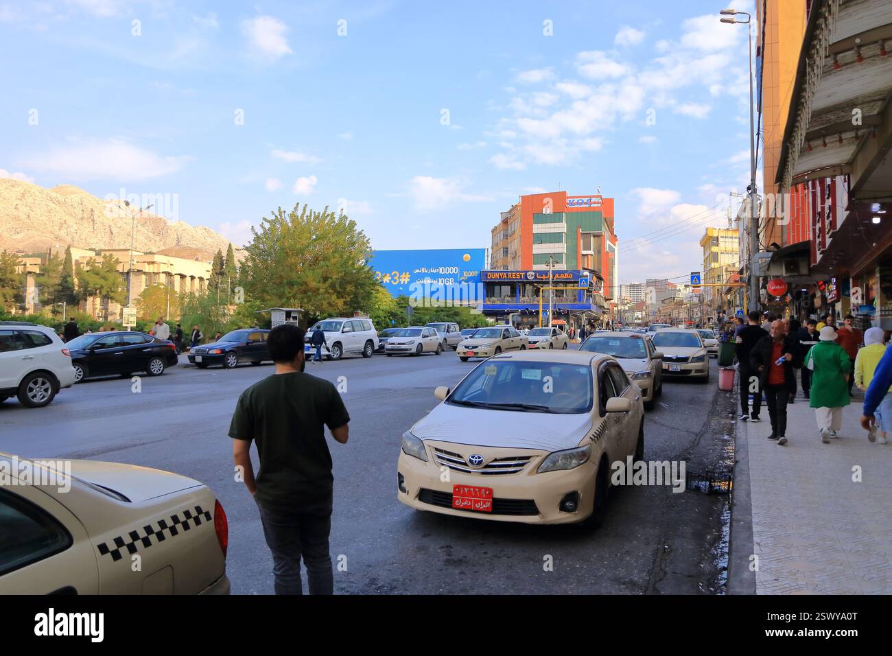 Duhok, Dohuk, Kurdistan in Iraq - November 18 2024: Ordinary life in ...