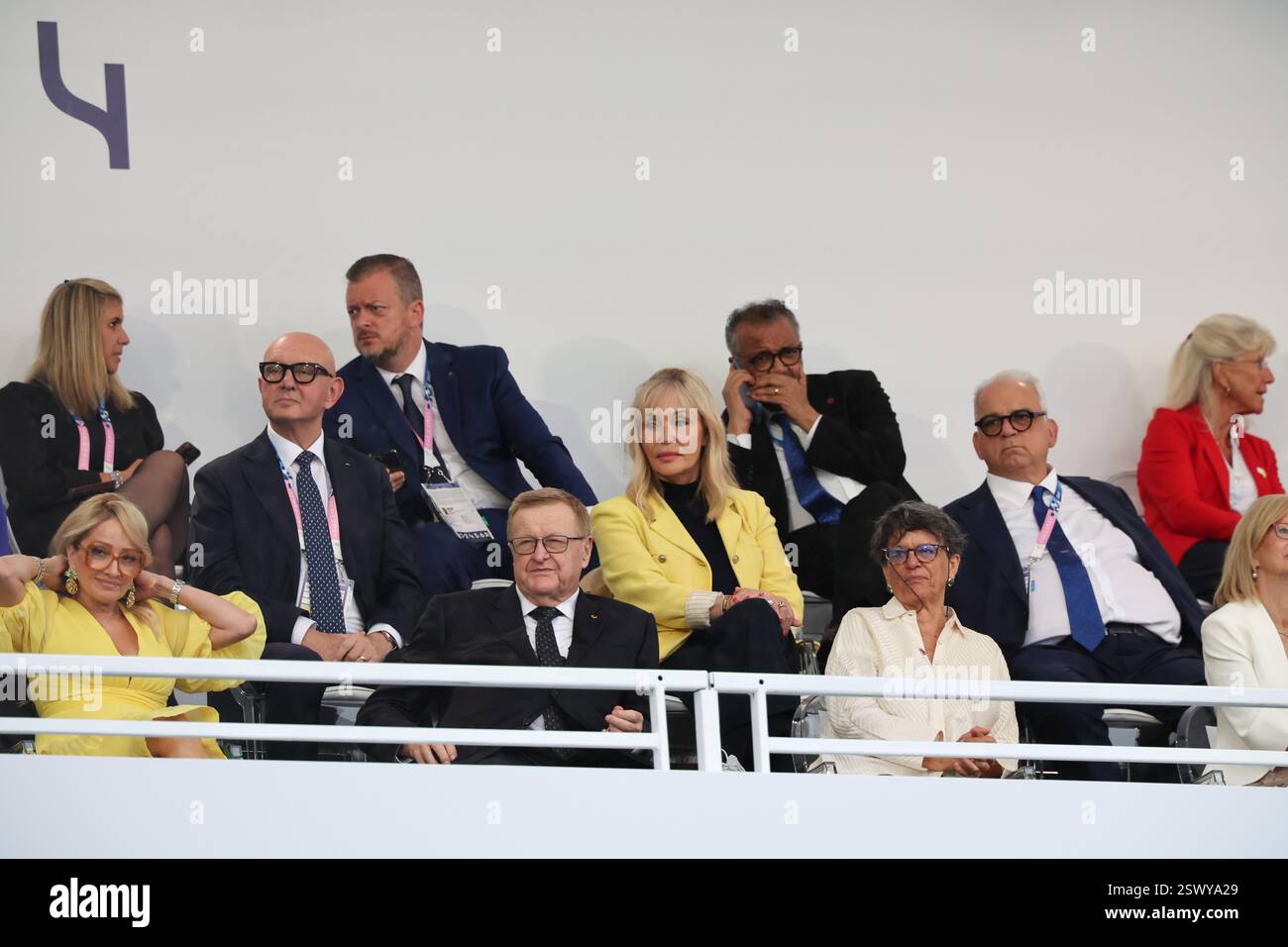 July 26th, 2024 - Paris, France: IOC Vice President John Coates and his ...