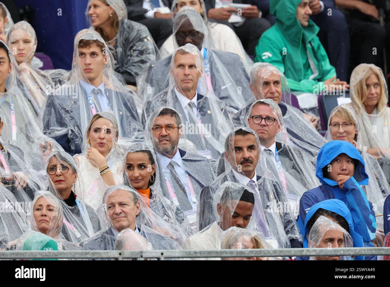 July 26th, 2024 - Paris, France: Tamim bin Hamad Al Thani of Qatar and ...