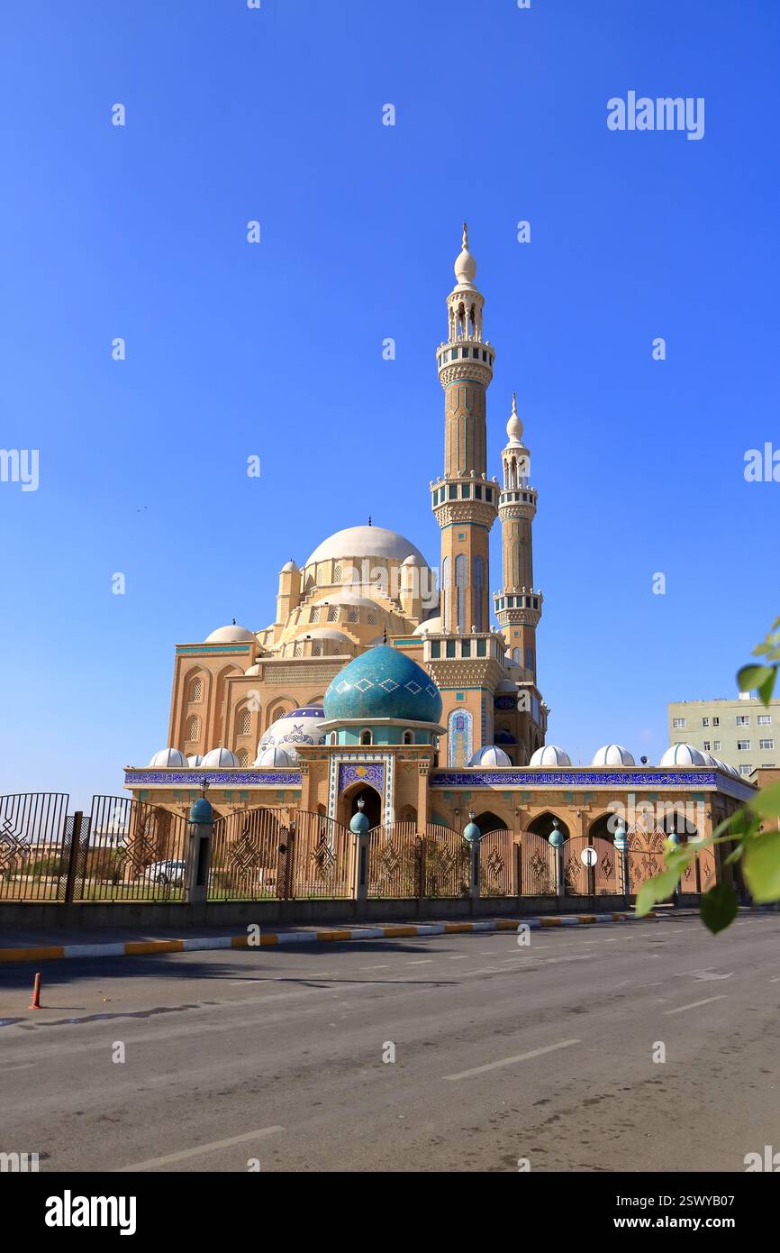 most famous mosque in the city of Erbil, Arbil, Kurdistan Region of ...