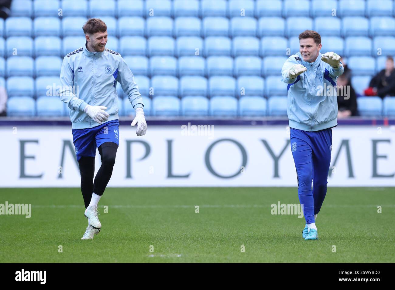 Coventry City goalkeeper Ben Wilson and Coventry City goalkeeper ...