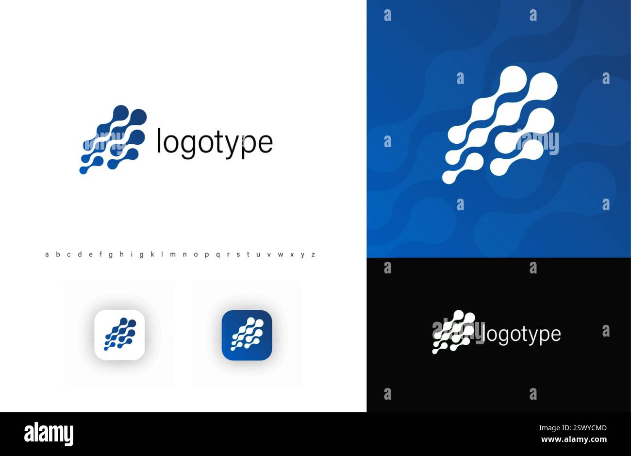 Ai neural links Stock Vector Images - Alamy