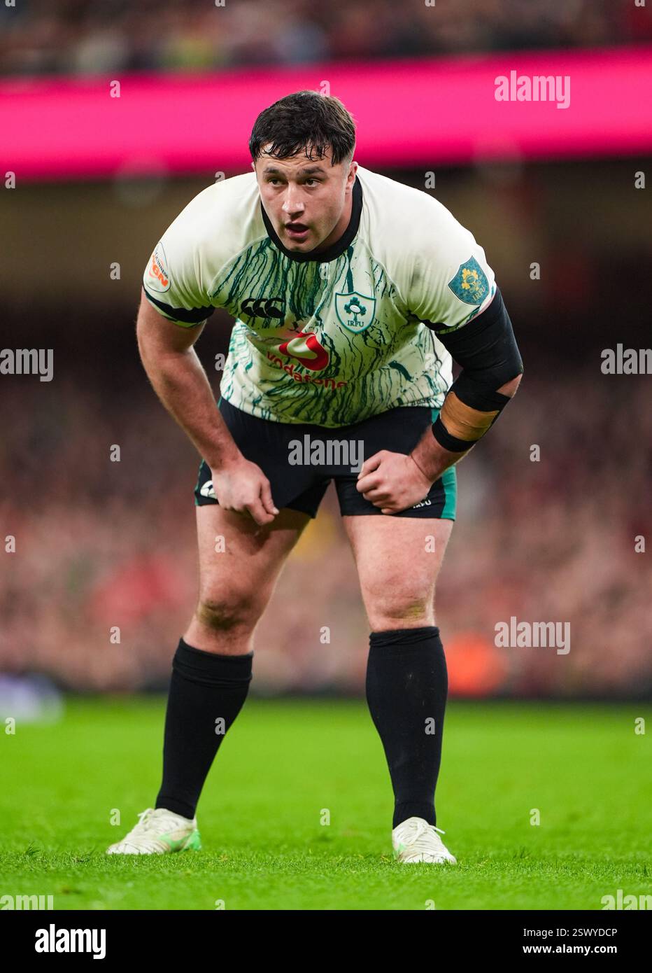 Ireland's Thomas Clarkson during the Guinness Men's Six Nations match ...