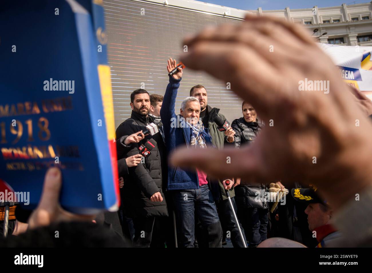Calin Georgescu, the winner of Romania's first round of presidential ...