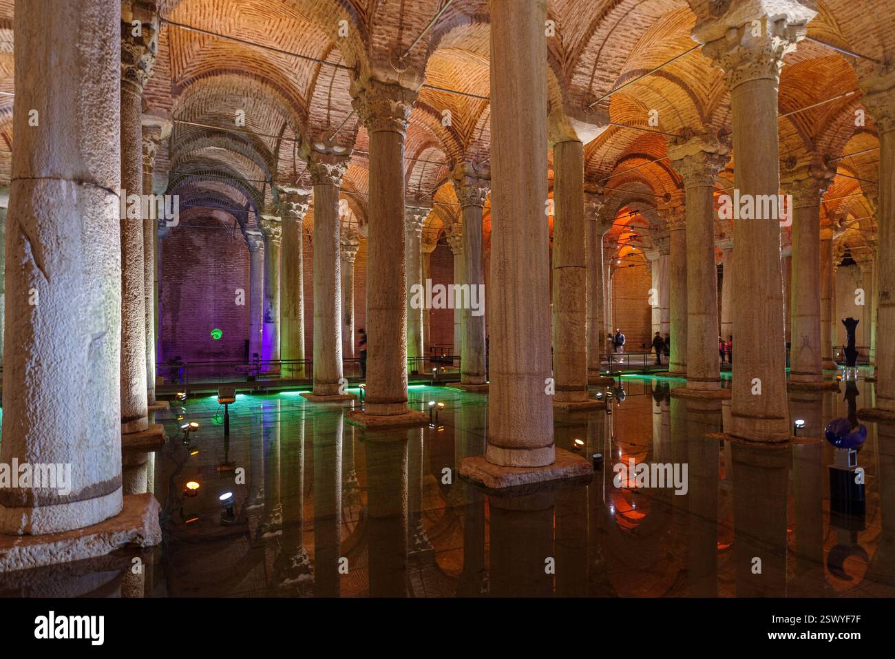The Basilica Cistern underground in Istanbul, Turkey Stock Photo - Alamy