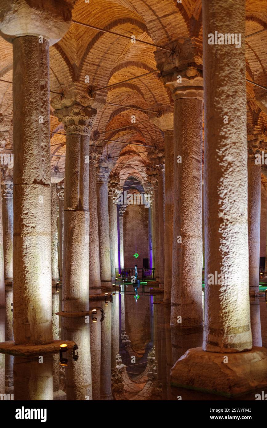 The Basilica Cistern underground in Istanbul, Turkey Stock Photo - Alamy