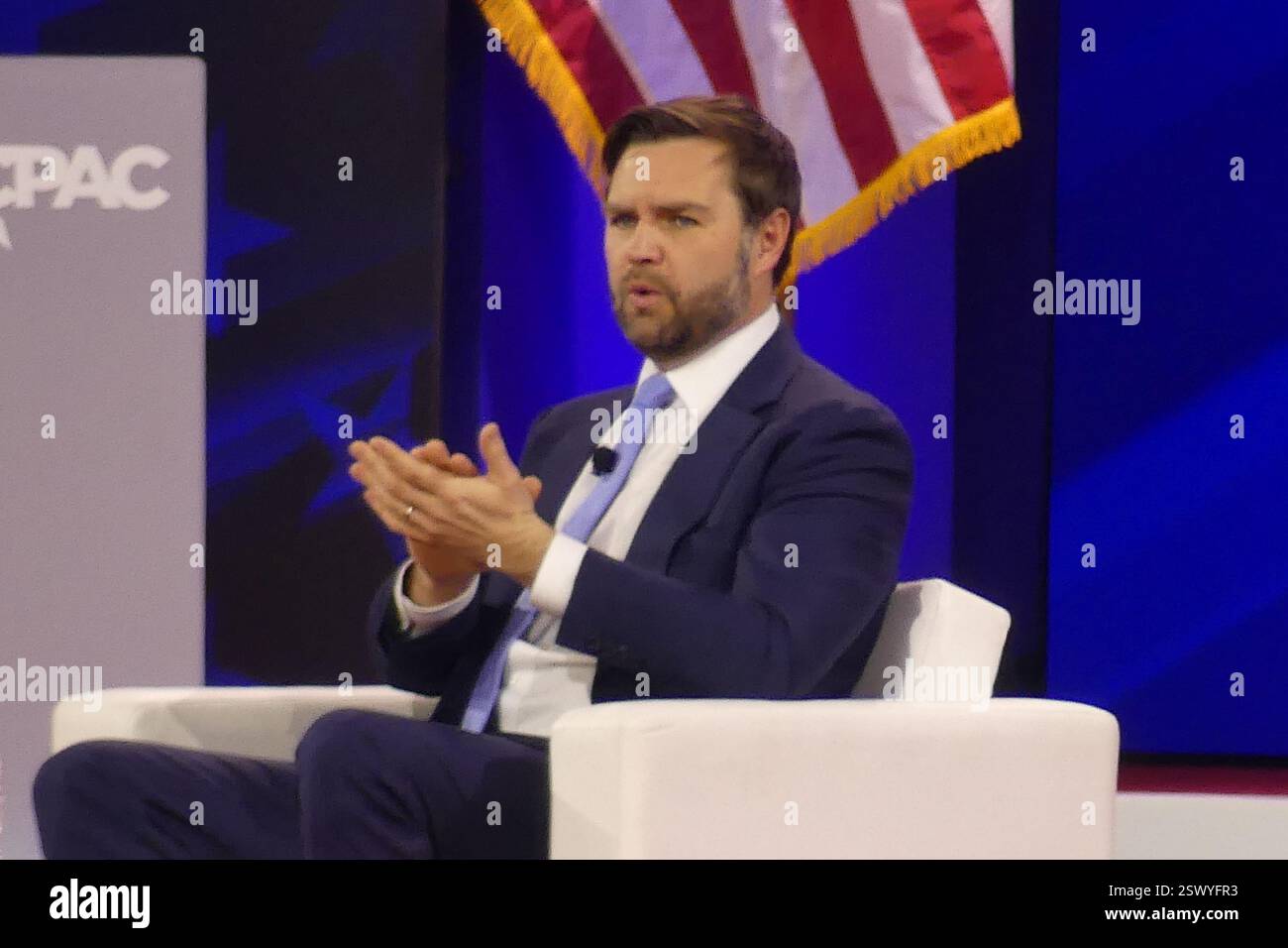 February 22, 2025, Washington Dc, Maryland: (new) us vice president, jd ...