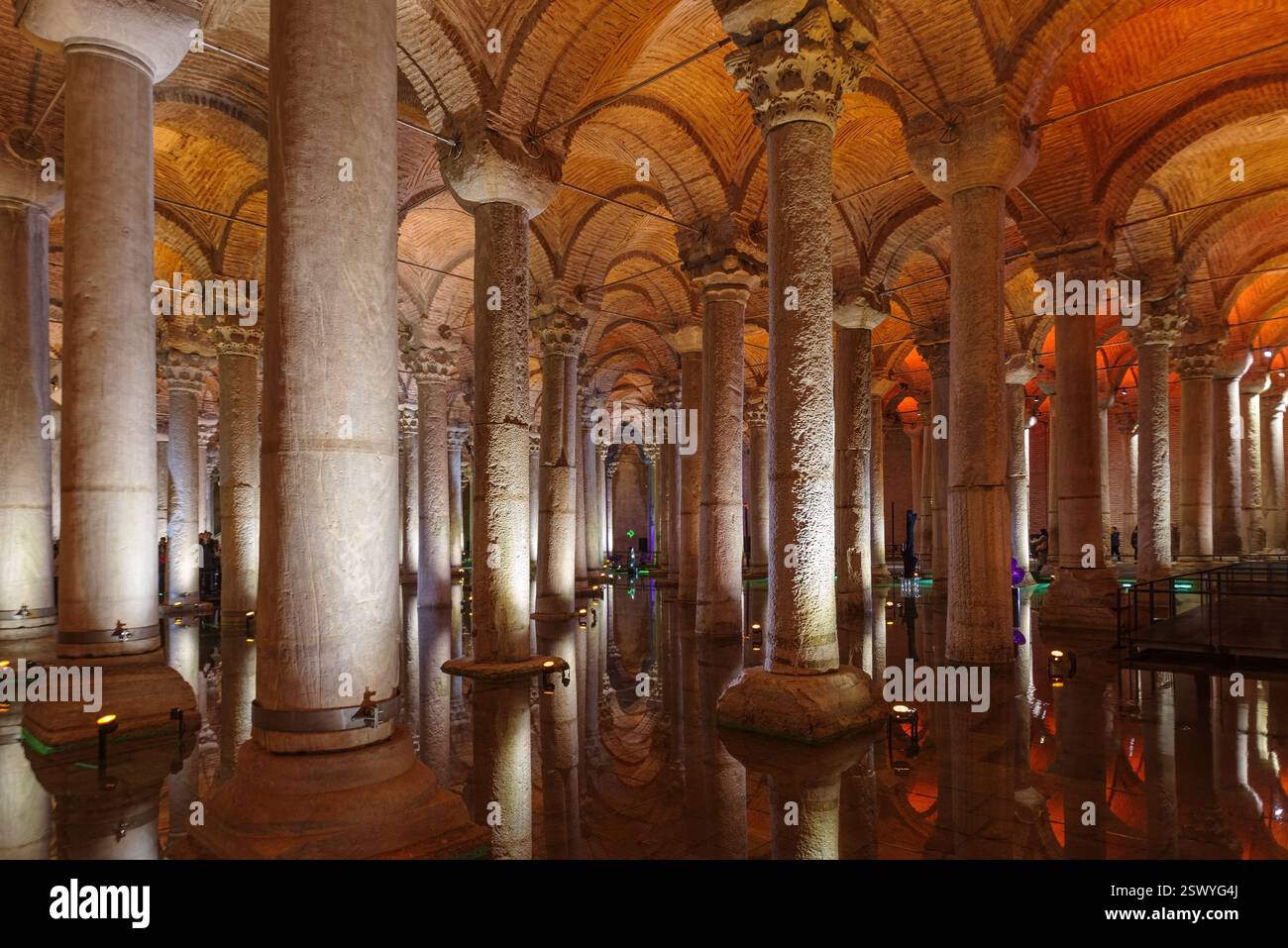 The Basilica Cistern underground in Istanbul, Turkey Stock Photo - Alamy
