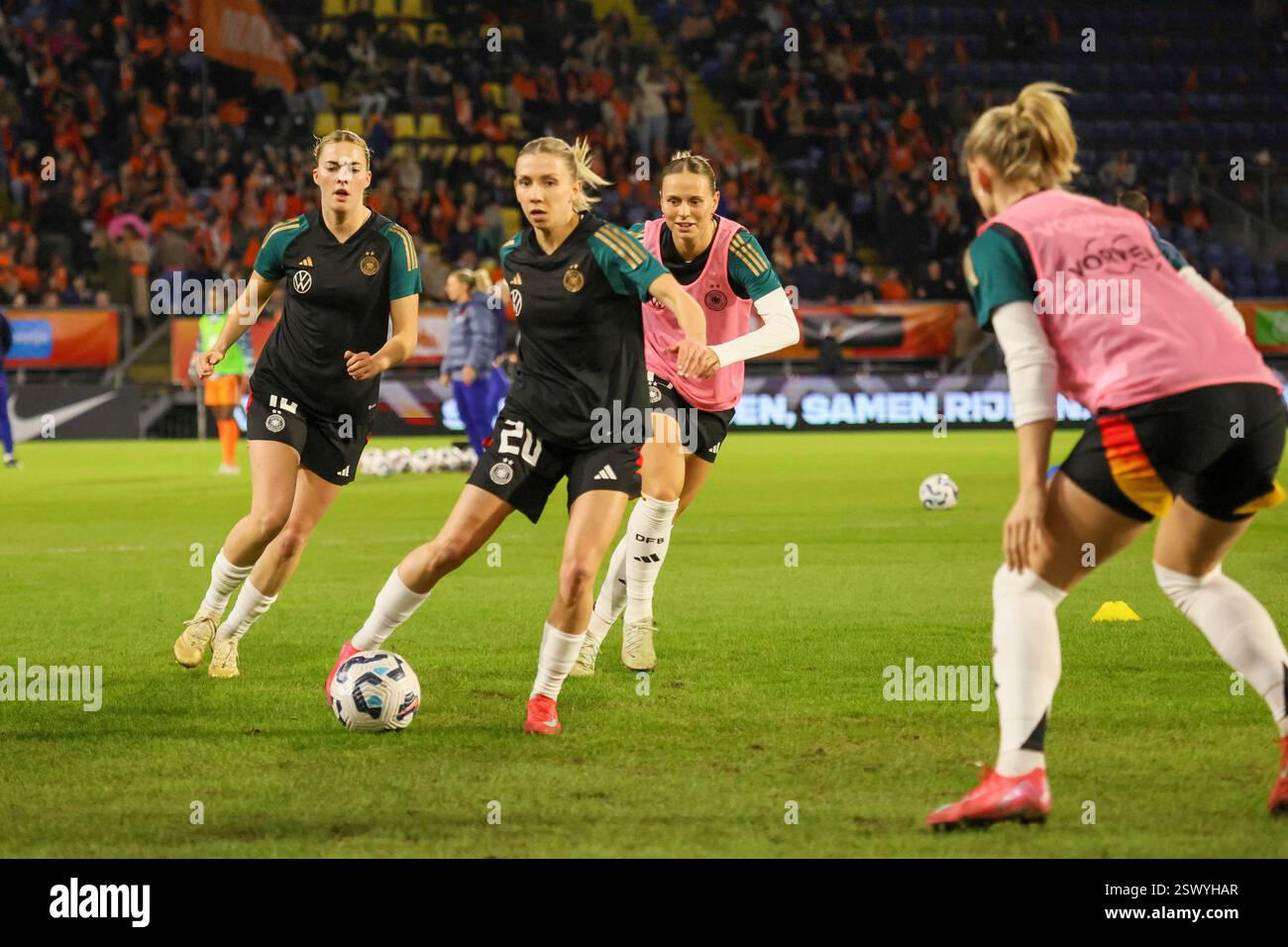 Breda, Niederlande 21. Februar 2025: Fußball-Frauen-Nationalmannschaft ...