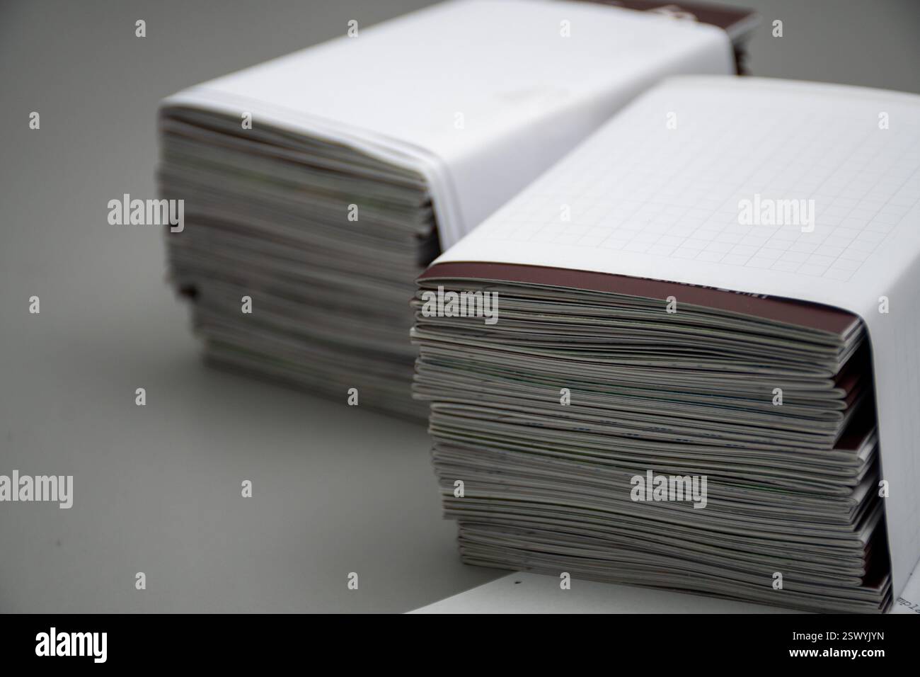 Printed Card Pack Commercial Marketing Printing Stock Photo - Alamy