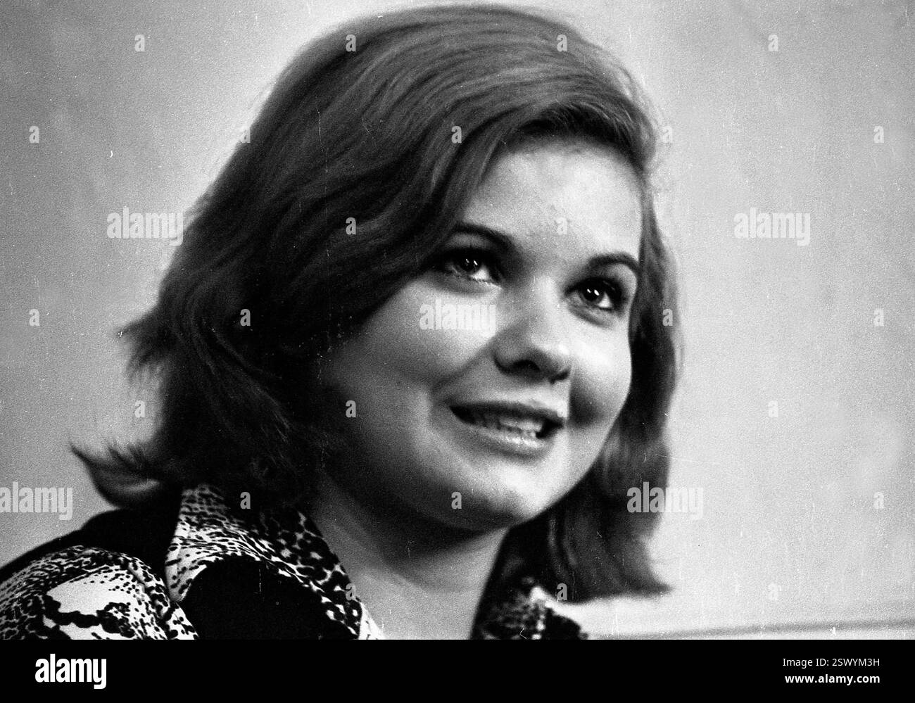 Argentine TV soap opera actress María de los Angeles Medrano during a ...