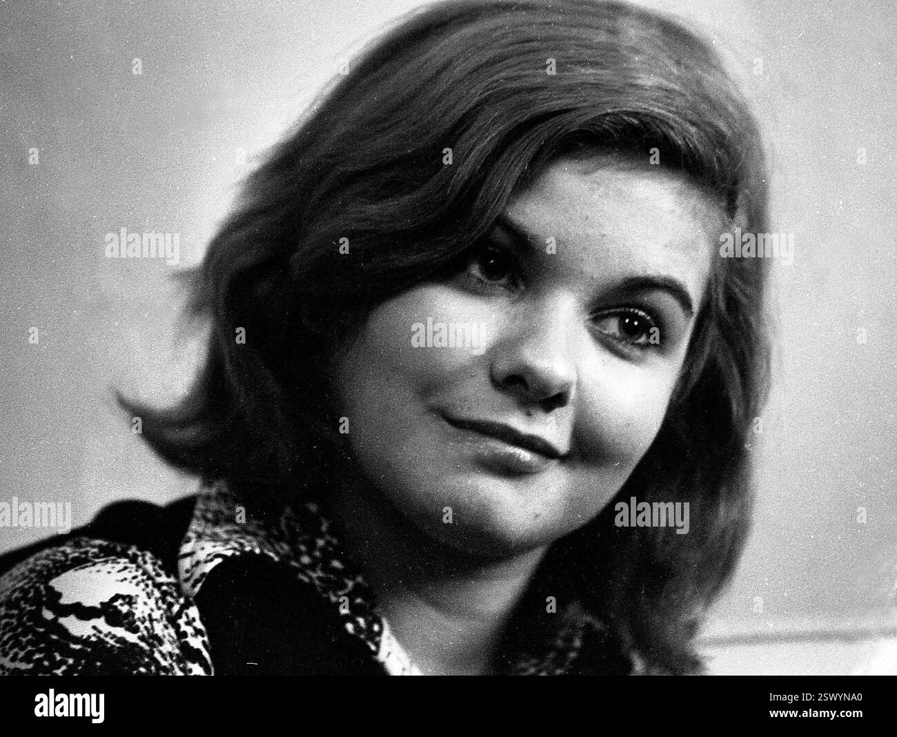 Argentine TV soap opera actress María de los Angeles Medrano during a ...