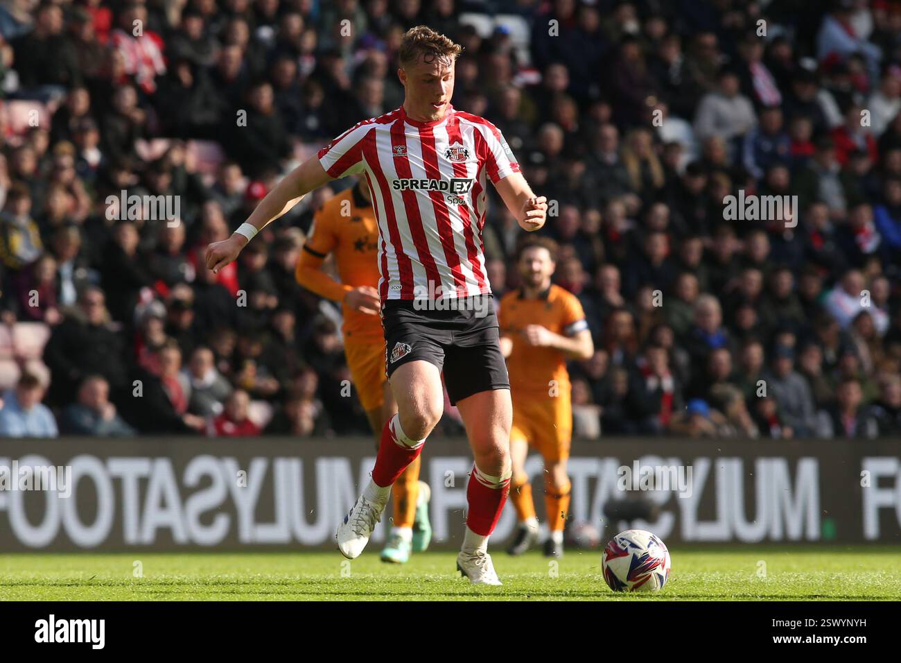 Sunderland's Daniel Ballard during the Sky Bet Championship match ...