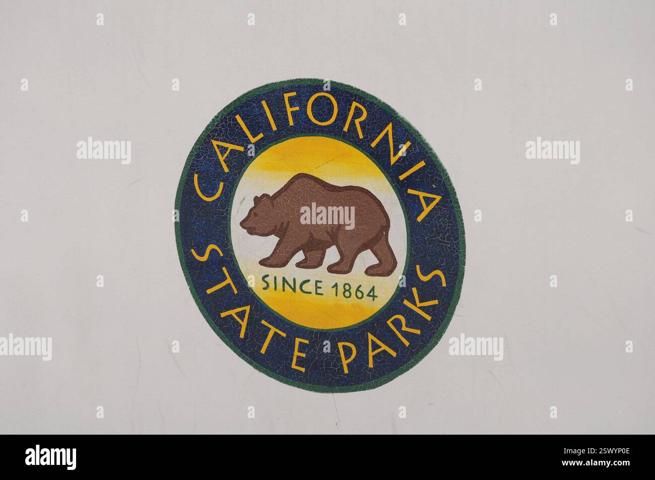 San Diego, California, USA. May 04, 2012: California State Parks logo ...